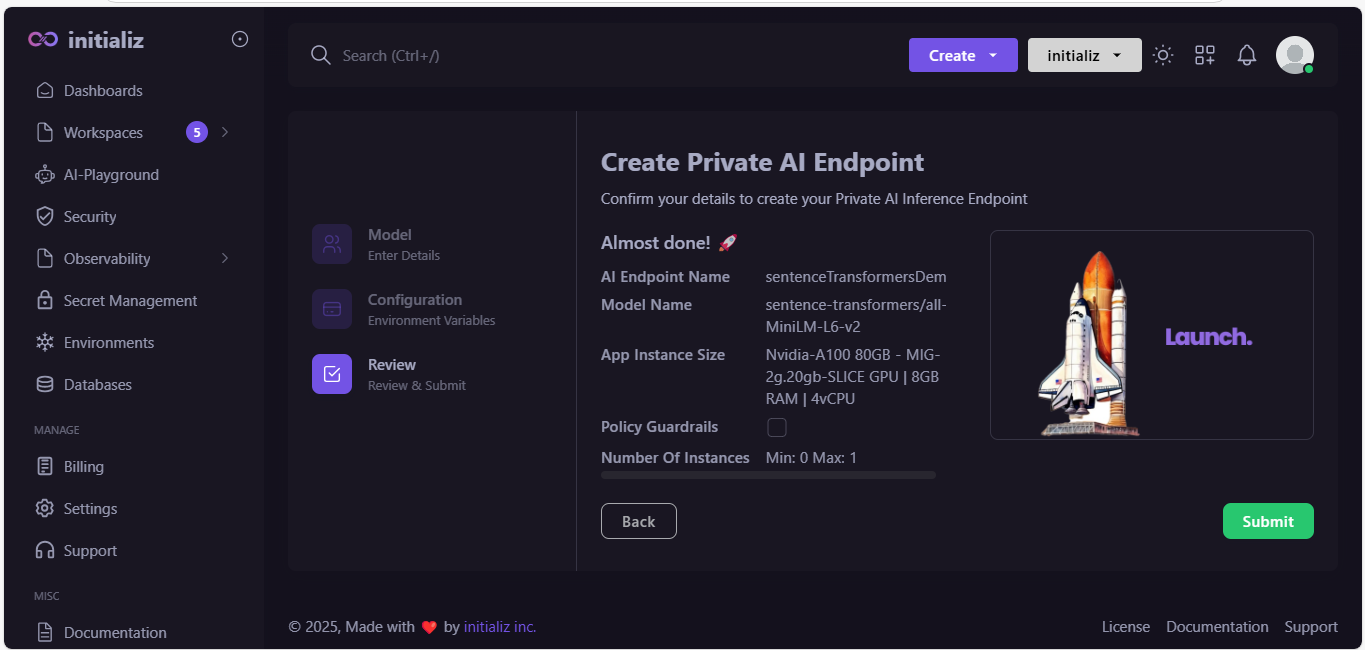 How To Build RAG Application | initializ Documentation
